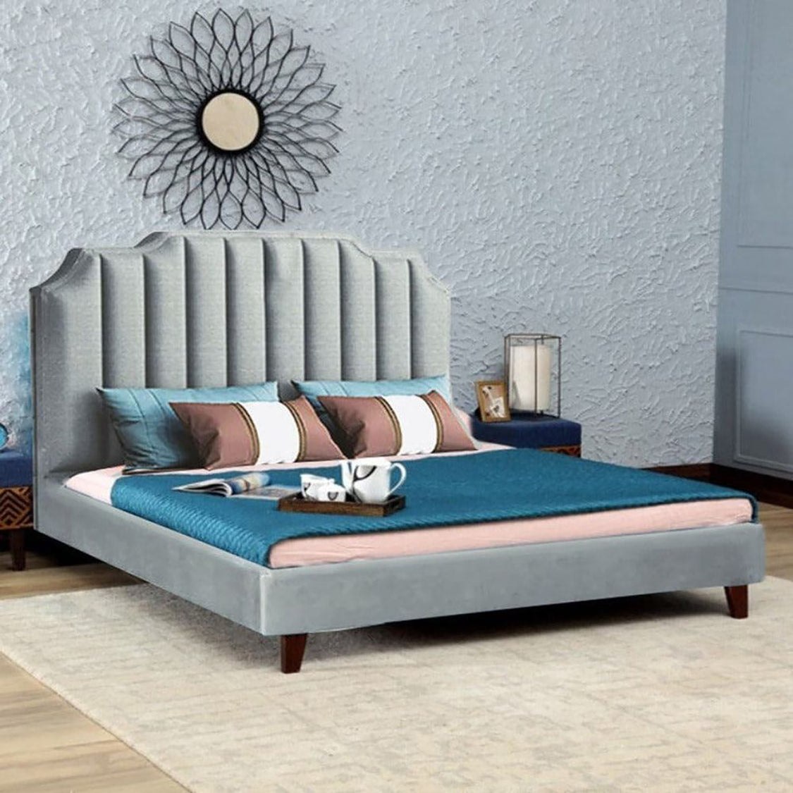 Shop Upholstered Bed Online, With & Without Storage – Wakeup India